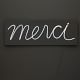 Merci Neon Mirror Wall Light - Sale | Pottery Barn Teen