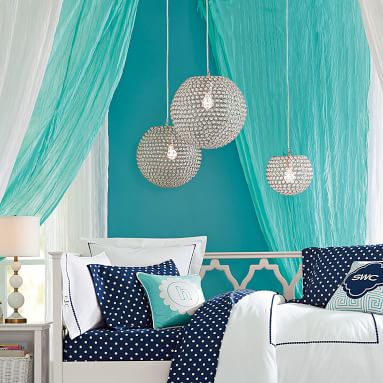 Twisted Sheer Curtain | Teen Curtains | Pottery Barn Teen
