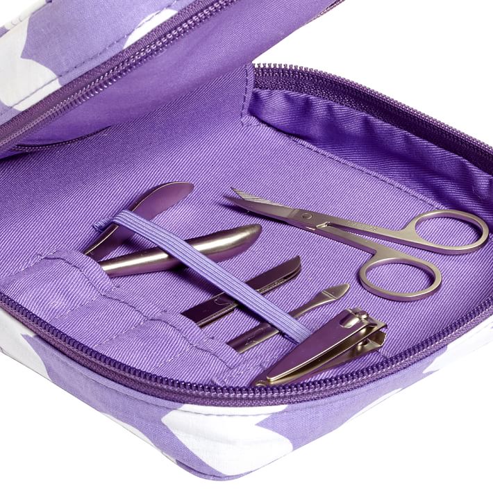 Quilted Manicure & Pedicure Case | Makeup Organizers | Pottery Barn Teen