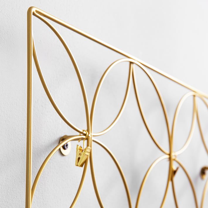 Floral Wire Photo Grid | Photo Display | Pottery Barn Teen