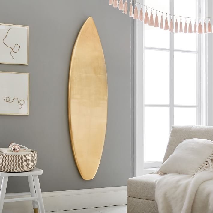 Surfboard Wall Decor | Wall Decor | Pottery Barn Teen