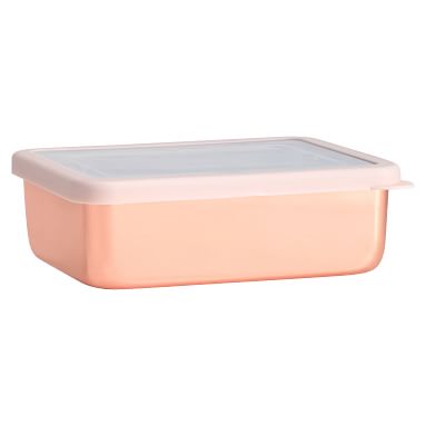 Rose Gold Stainless Steel Sandwich Box | Pottery Barn Teen