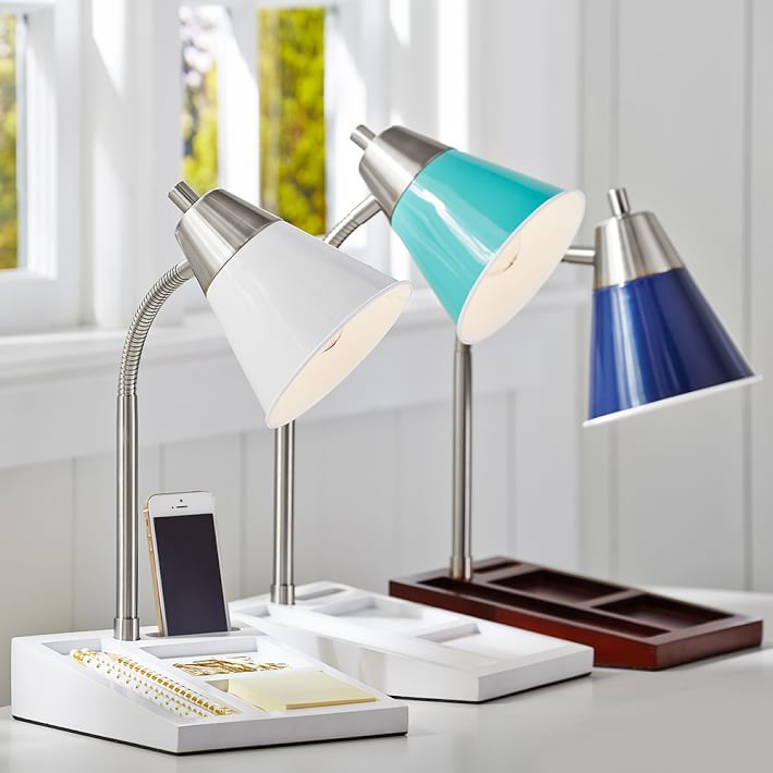 USB Barrington Task Lamp - Sale | Pottery Barn Teen