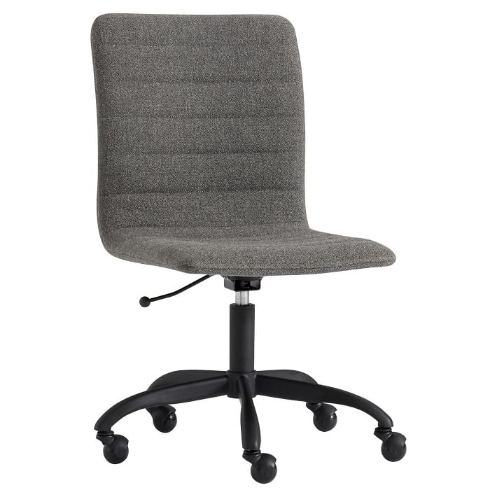 Tweed Charcoal Lane Desk Chair| Teen Desk Chair | Pottery Barn Teen