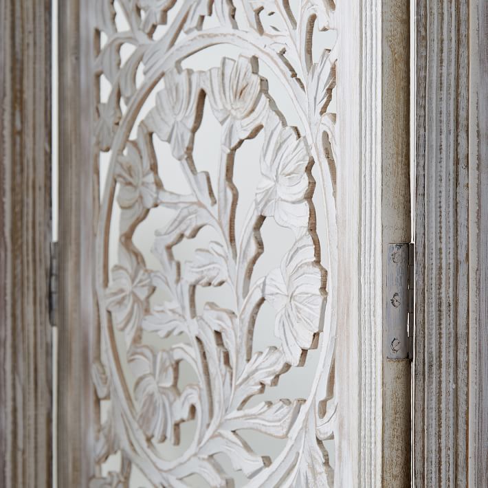 Ornate Wood Carved Screen | Room Decor | Pottery Barn Teen