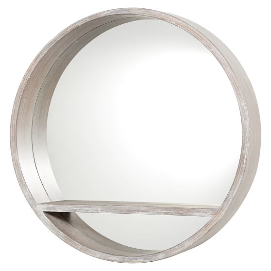 Wood Decorative Mirror Shelf | Pottery Barn Teen