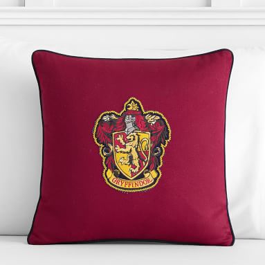 HARRY POTTER™ House Patch Gryffindor™ Boys Pillow | Pottery Barn Teen