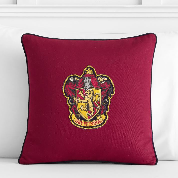 HARRY POTTER™ House Patch Gryffindor™ Boys Pillow | Pottery Barn Teen