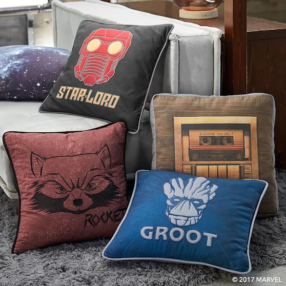 Guardians of the Galaxy Groot Boys Pillow | Pottery Barn Teen