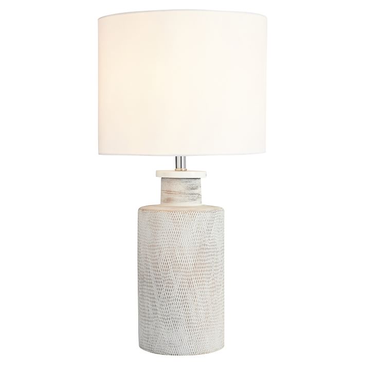Textured Ceramic Table Lamp | Teen Lamp | Pottery Barn Teen