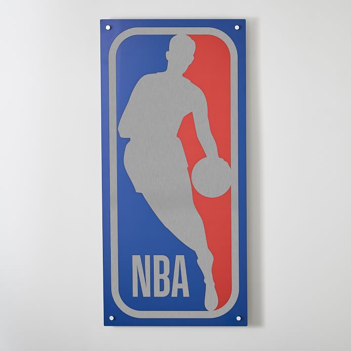 NBA Metal Sign | Wall Decor | Pottery Barn Teen