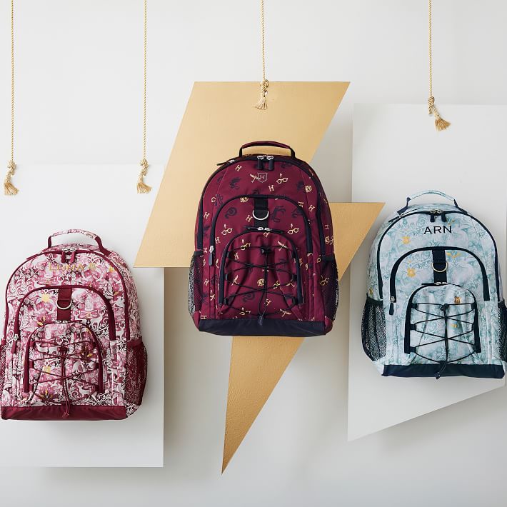 Blue HARRY POTTER™ Magical Damask Teen Backpack | Pottery Barn Teen