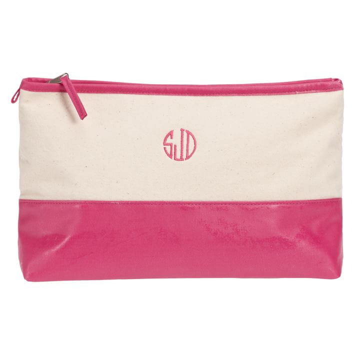 Pink Magenta Color Pop Teen Makeup Bag - Set of 2 | Pottery Barn Teen