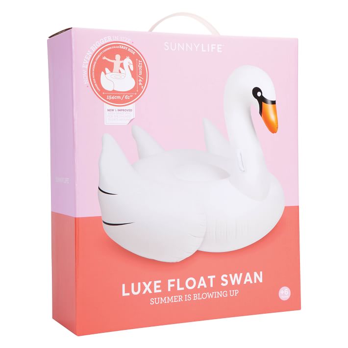 Sunnylife® Swan Pool Float |Beach Accessory | Pottery Barn Teen