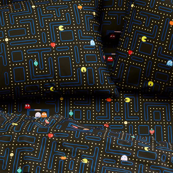PAC-MAN™ Glow-in-the-Dark Sheet Set | Pottery Barn Teen