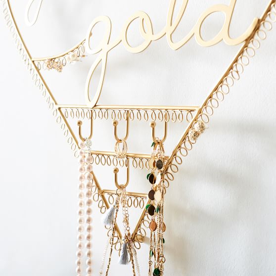 Wire Wall Jewelry Display | Jewelry Storage | Pottery Barn Teen