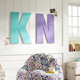 Taylor Painted Wall Letters | Pottery Barn Teen