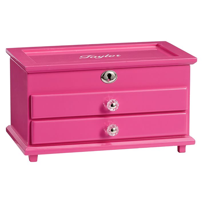 Pink Chloe jewelry Box | Jewelry Storage | Pottery Barn Teen