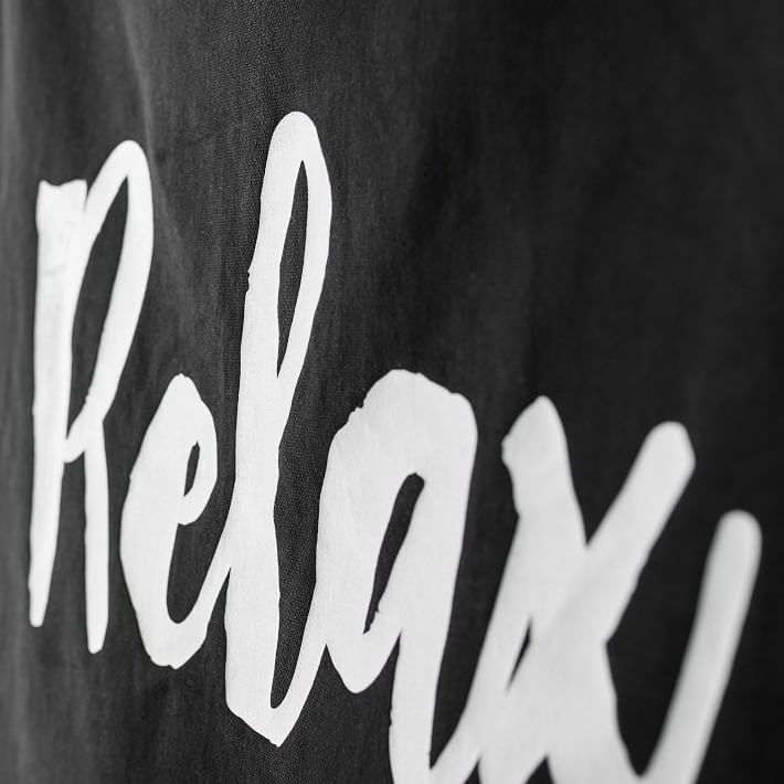 Relax Canvas Banner | Teen Decor Sale | Pottery Barn Teen