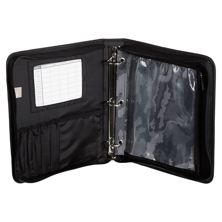 Black Digi Camo Binder For School | Clearance | Pottery Barn Teen