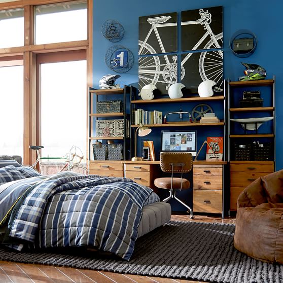 Colton Storage Desk With Hutch | Pottery Barn Teen