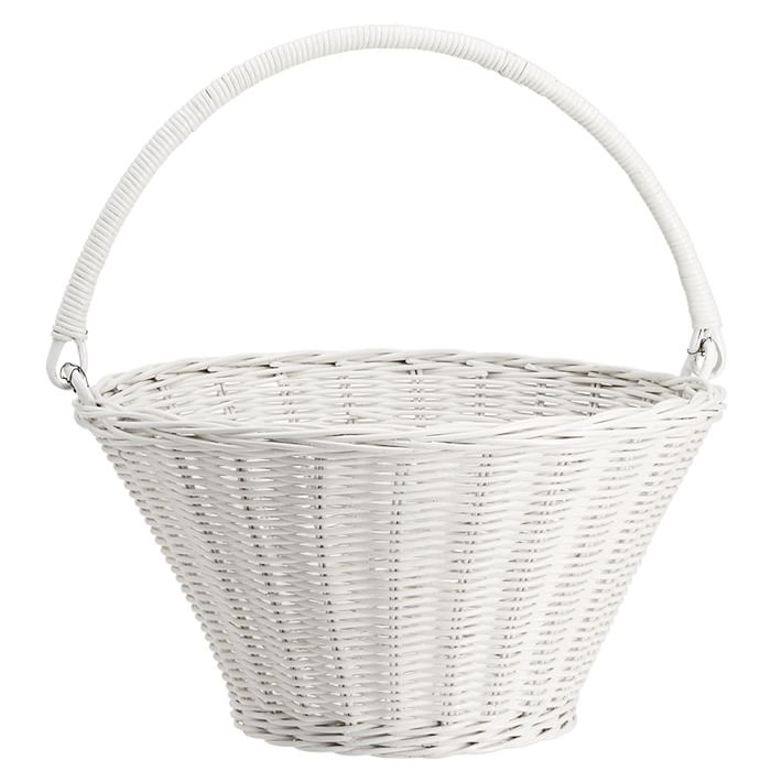 Sabrina Basket - White - Sale | Pottery Barn Teen