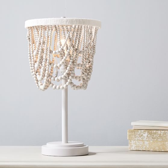 Draped Bead Table Lamp | Teen Lamp | Pottery Barn Teen