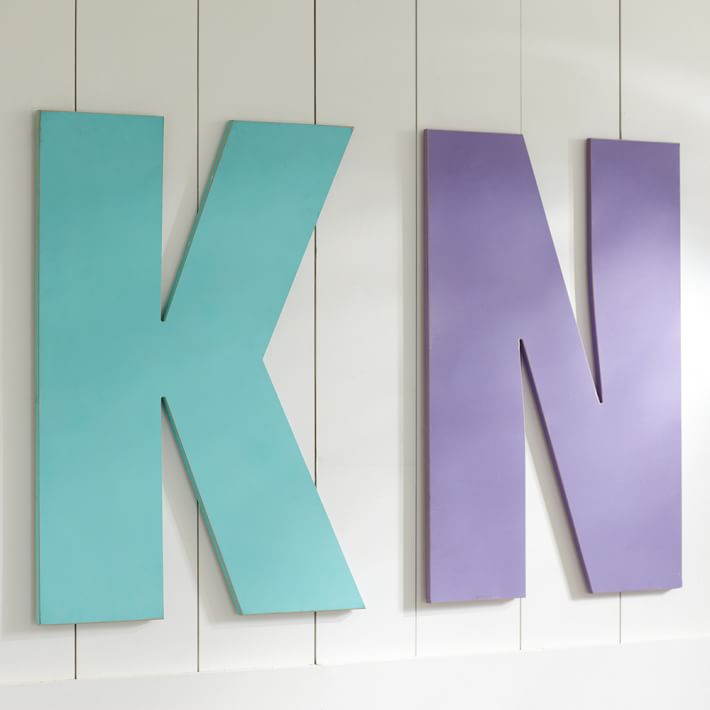 Taylor Painted Wall Letters | Pottery Barn Teen