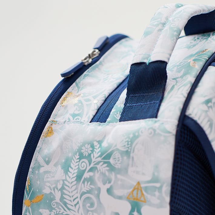 Blue HARRY POTTER™ Magical Damask Teen Backpack | Pottery Barn Teen