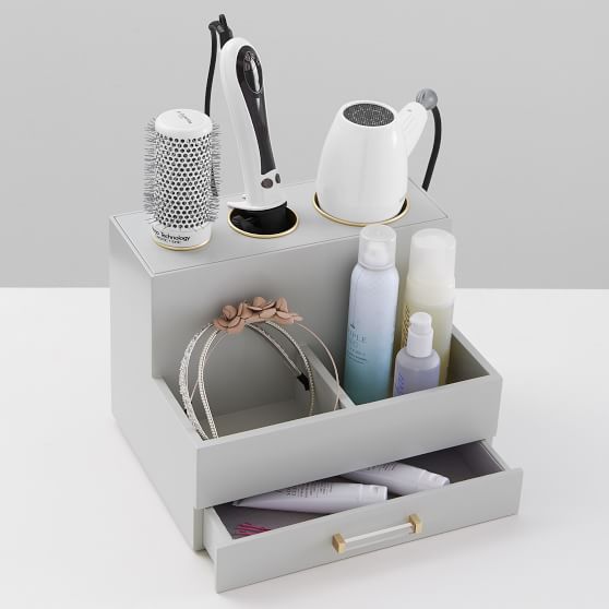 Elle Lacquer Hair Tools Organizer | Pottery Barn Teen