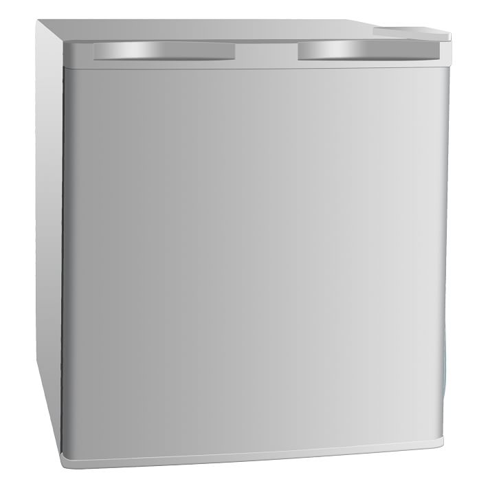Silver Mini Fridge | Tech Accessories | Pottery Barn Teen