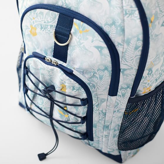 Blue HARRY POTTER™ Magical Damask Teen Backpack | Pottery Barn Teen