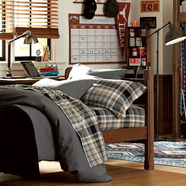 Cascade Plaid Boys Sheet Set | Sale | Pottery Barn Teen
