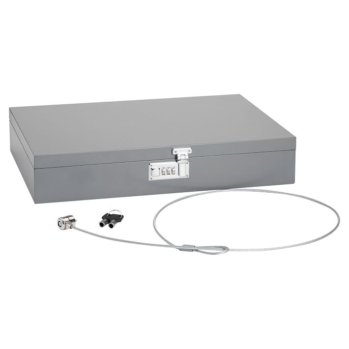 Locking Security Box | Dorm Jewelry Storage | Pottery Barn Teen