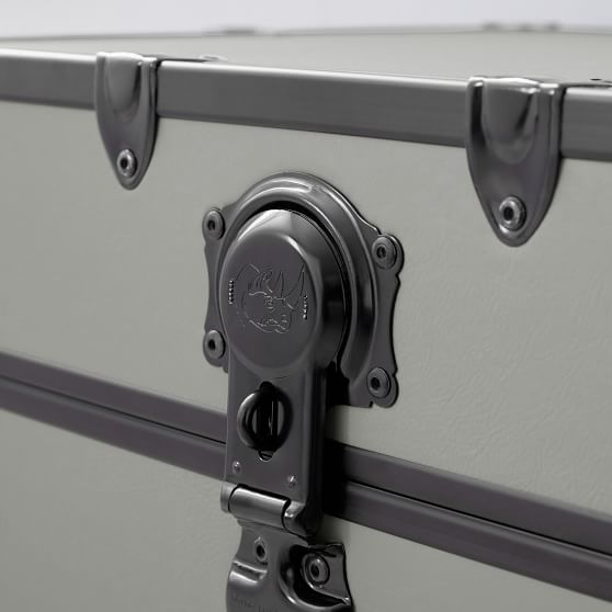 Vegan Leather Bedside Dorm Trunk | Pottery Barn Teen