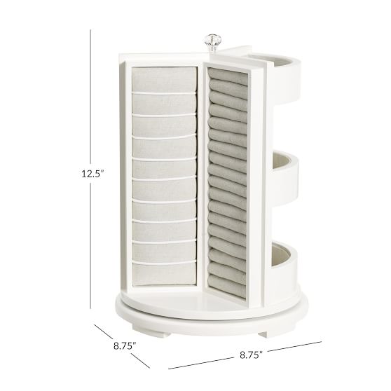 Chloe Rotating Jewelry Organizer | Jewelry Storage | Pottery Barn Teen