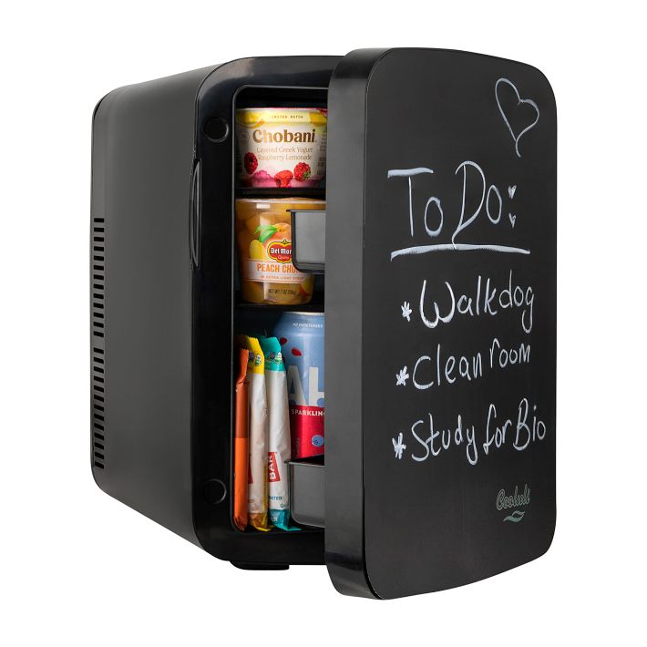 Vibe 15-Liter Chalkboard Mini Fridge | Pottery Barn Teen