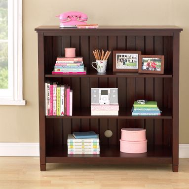 Beadboard 43" Wide Bookcase | Pottery Barn Teen
