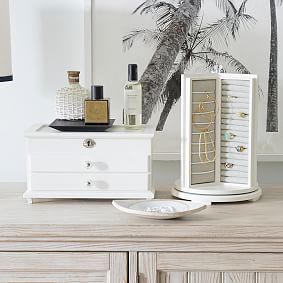 Pool Clover Chloe Jewelry Box | Jewelry Storage | Pottery Barn Teen