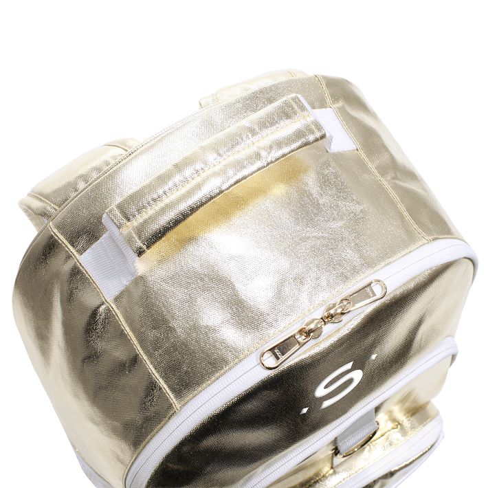 Metallic Gold Backpack and Cold Pack Lunch Box Bundle | Pottery Barn Teen