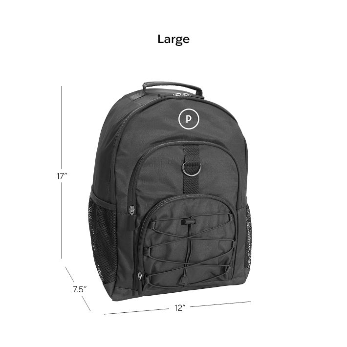 Gear-Up Charcoal Backpack | Pottery Barn Teen