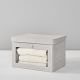 Gray Drop Front Storage Box | Pottery Barn Teen