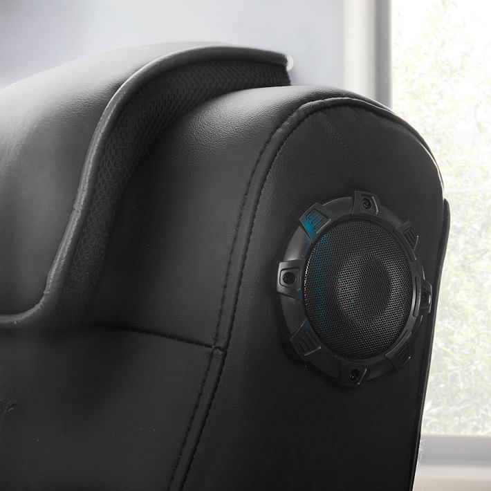 X Rocker Pro Series+ 2.1 Audio Pedestal Black Gaming Chair | Pottery ...
