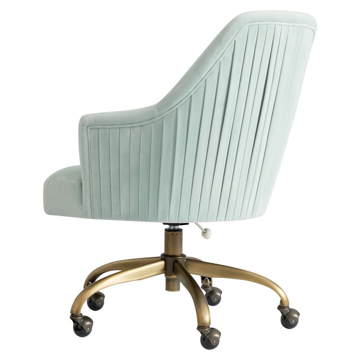 Light Pool Pleated Desk Chair| Teen Desk Chair | Pottery Barn Teen
