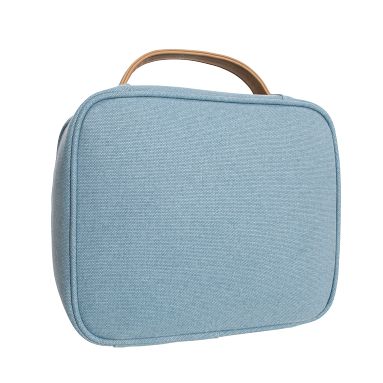 Northfield Solid Blue Crochet Cold Pack Lunch Box | Pottery Barn Teen