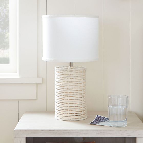 Cotton Rope Table Lamp | Pottery Barn Teen