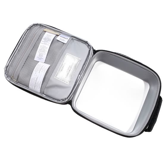 Gear-Up Red Hexagon Gamer Lunch Box | Pottery Barn Teen