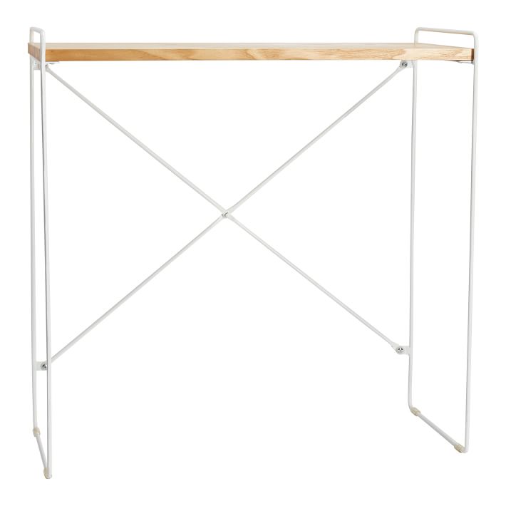 Wood And Metal Extra Large Desk Riser | Dorm Desk Decor | Pottery Barn Teen