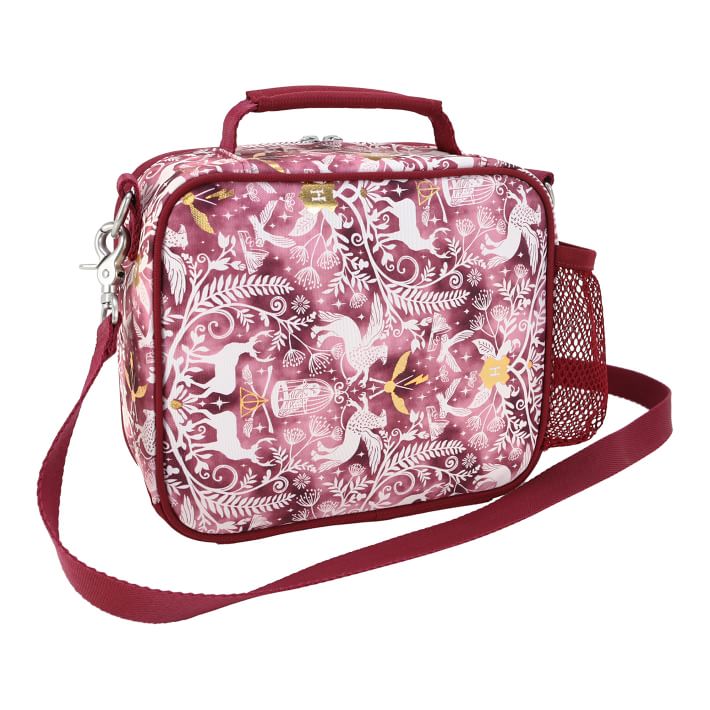 HARRY POTTER™ Gear-Up Magical Damask Maroon Lunch Box | Pottery Barn Teen
