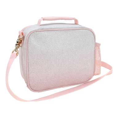 Gear-Up Blush Ombre Glitter Lunch Boxes | Pottery Barn Teen